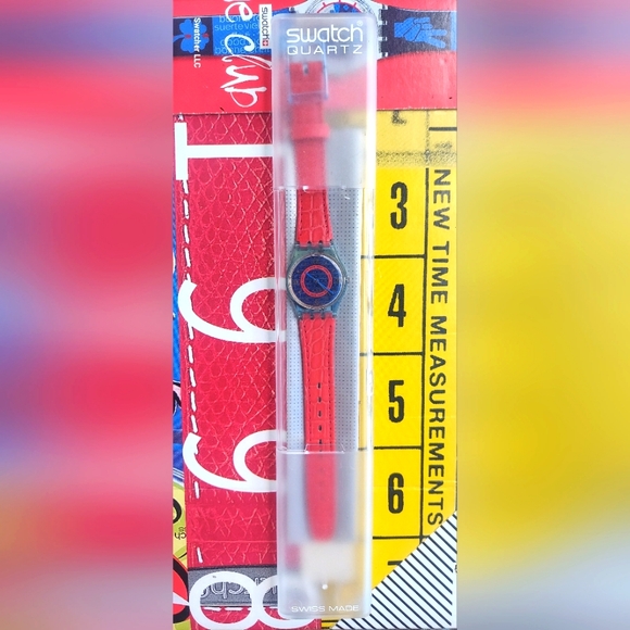 Swatch | Accessories | Swatch Watch Gin Rosa Ln15 1992 Standard Ladies ...